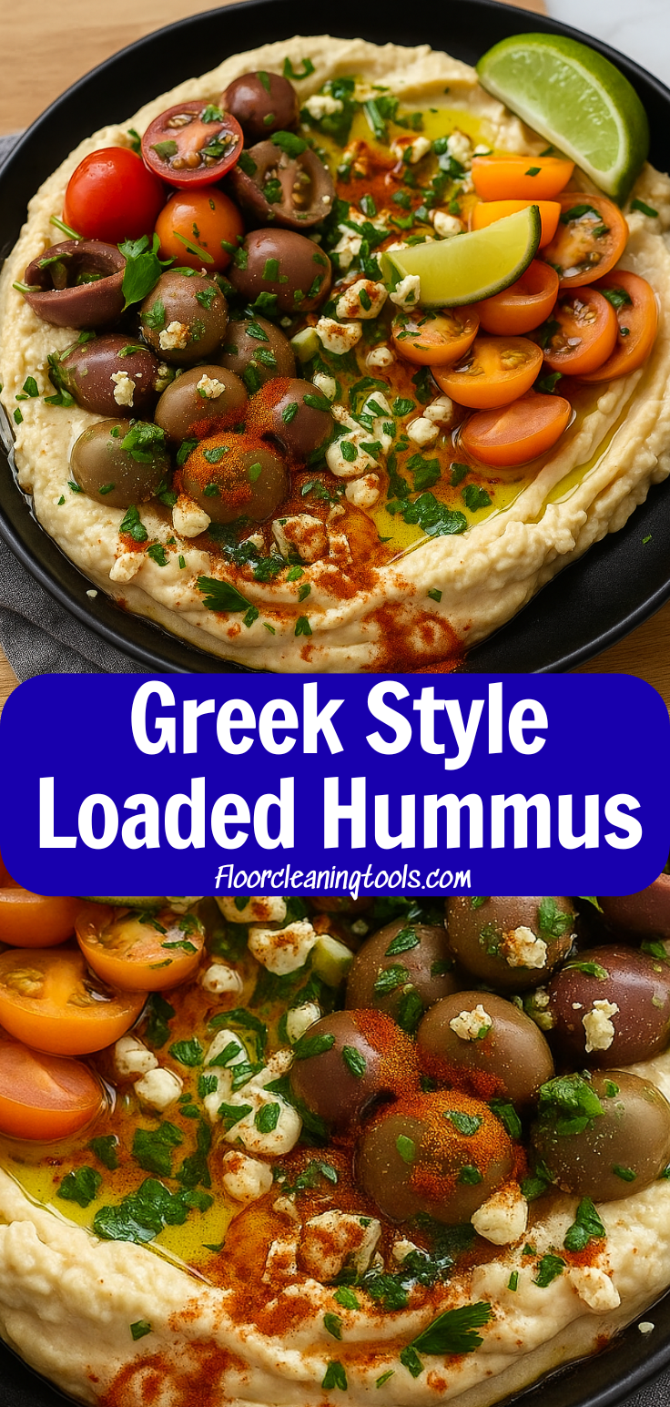 Greek Style Loaded Hummus: A Flavorful Greek-Inspired Delight - Floor ...