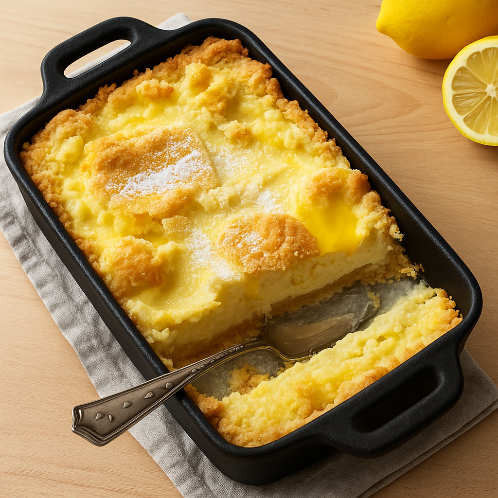Lemon Cream Cheese Dump Cake – A Heartwarming Kitchen Story of Tangy ...