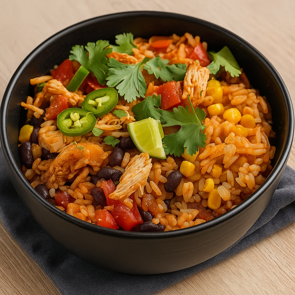 Instant Pot Chicken and Rice Burrito Bowls – A Comforting One-Pot ...