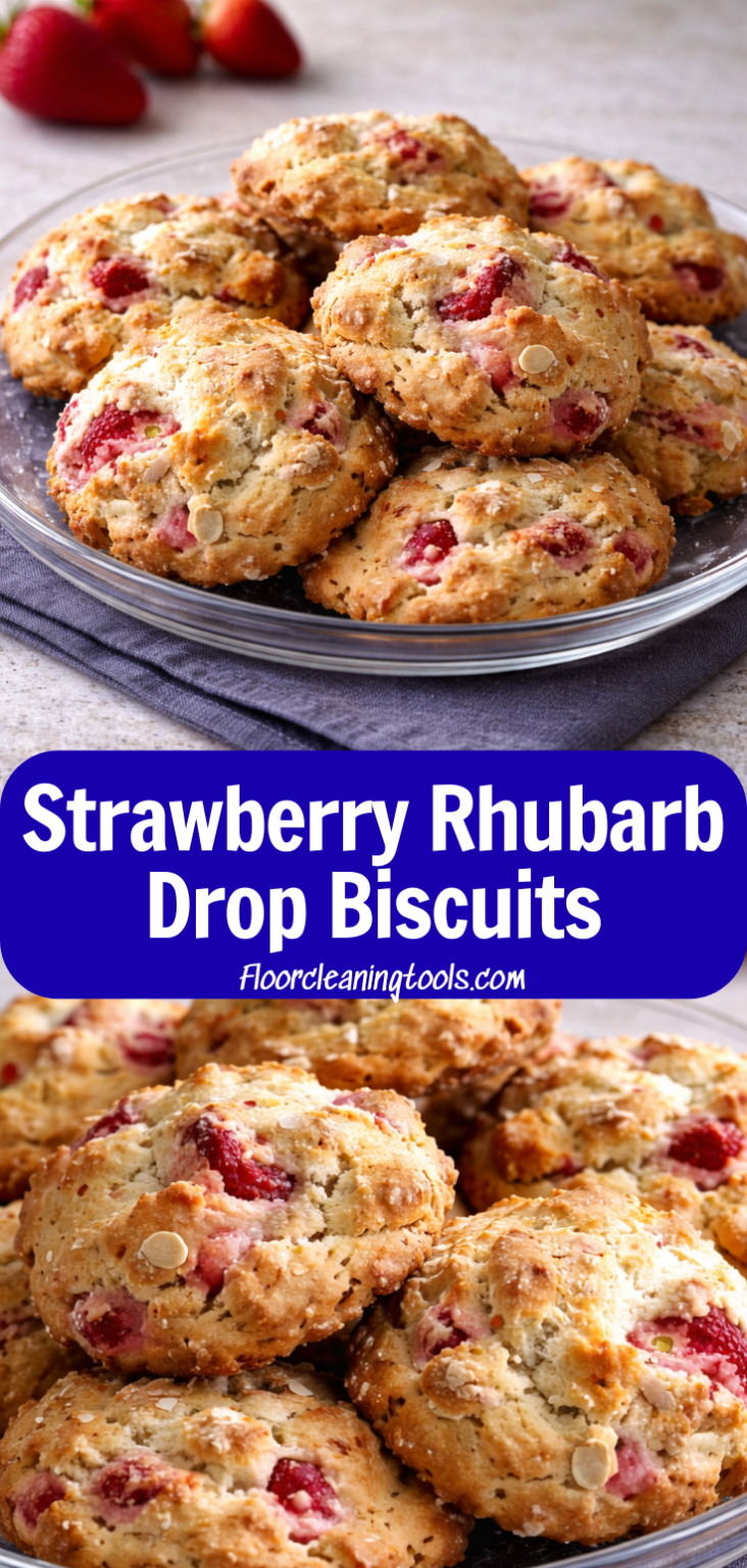 Strawberry Rhubarb Drop Biscuits: A Simple Recipe That Feels Like Home ...