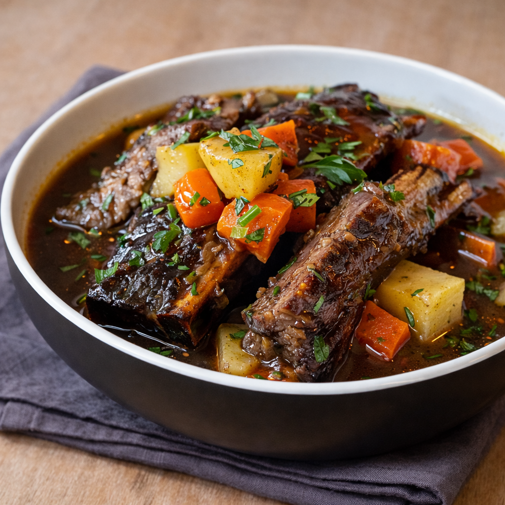Apple Carrot Beef Rib Soup: A Slow-Simmered Bowl of Comfort That Feels ...