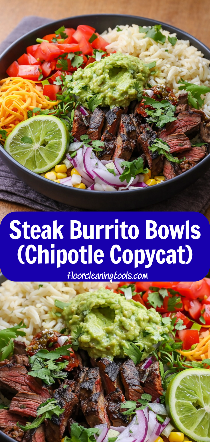 Steak Burrito Bowls (Chipotle Copycat) - Floor Cleaning Tools LLC