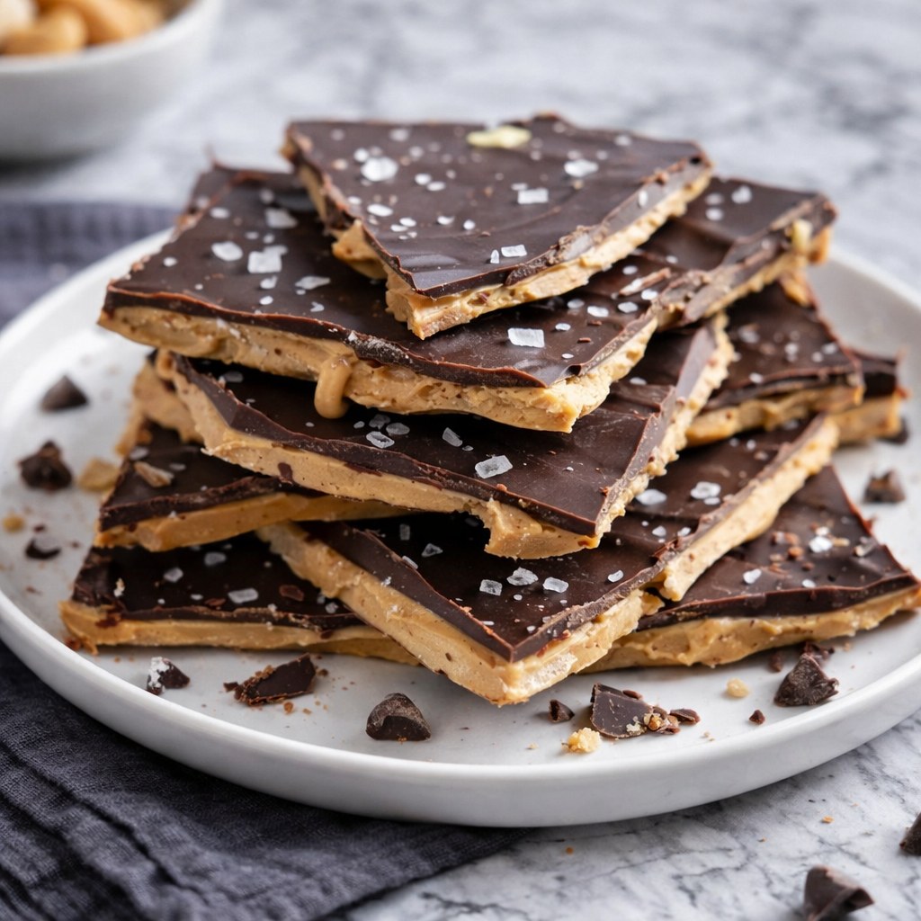 Peanut Butter Chocolate Greek Yogurt Bark – A Quietly Comforting Treat ...