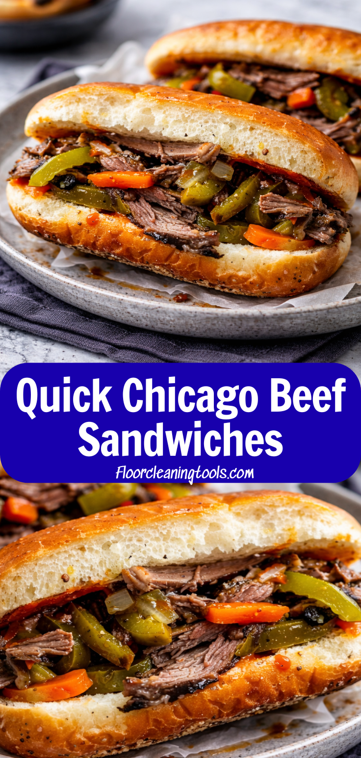 Quick Chicago Beef Sandwiches – Bringing Comfort, Memory, and Big ...