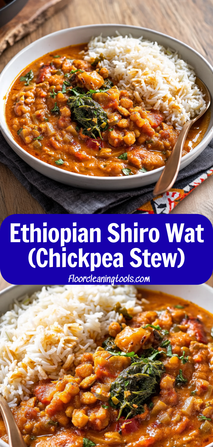 Ethiopian Shiro Wat (Chickpea Stew) – A Creamy, Spiced Ethiopian ...